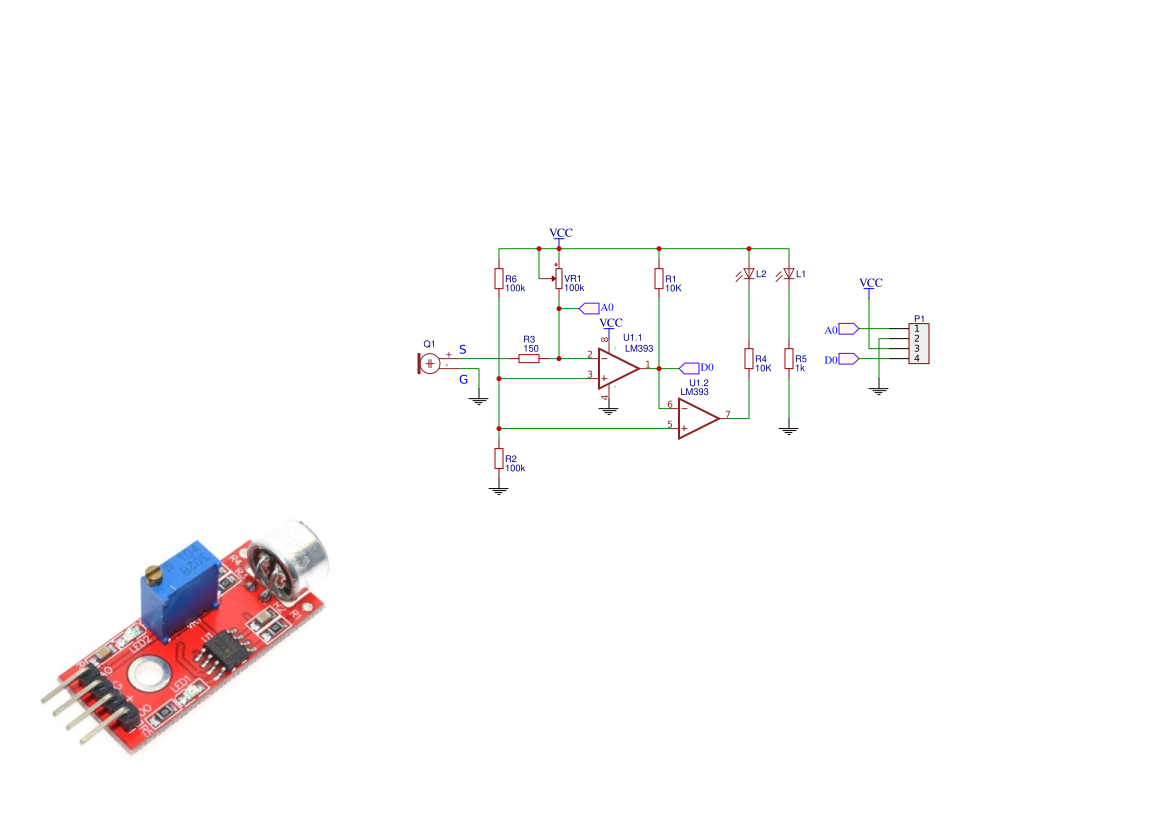 KY-038 Microphone sound sensor module Resources - EasyEDA