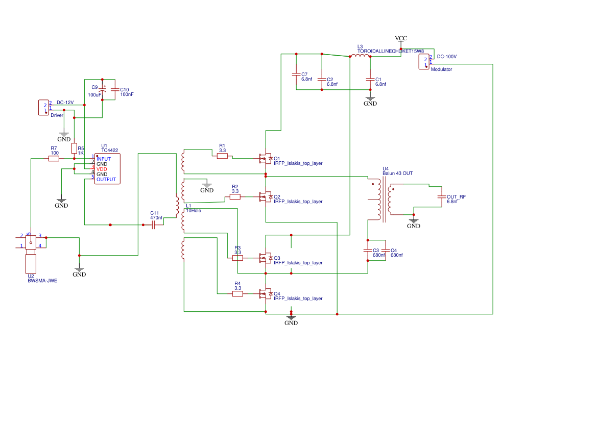 Class D Foul Bridge Resources - EasyEDA