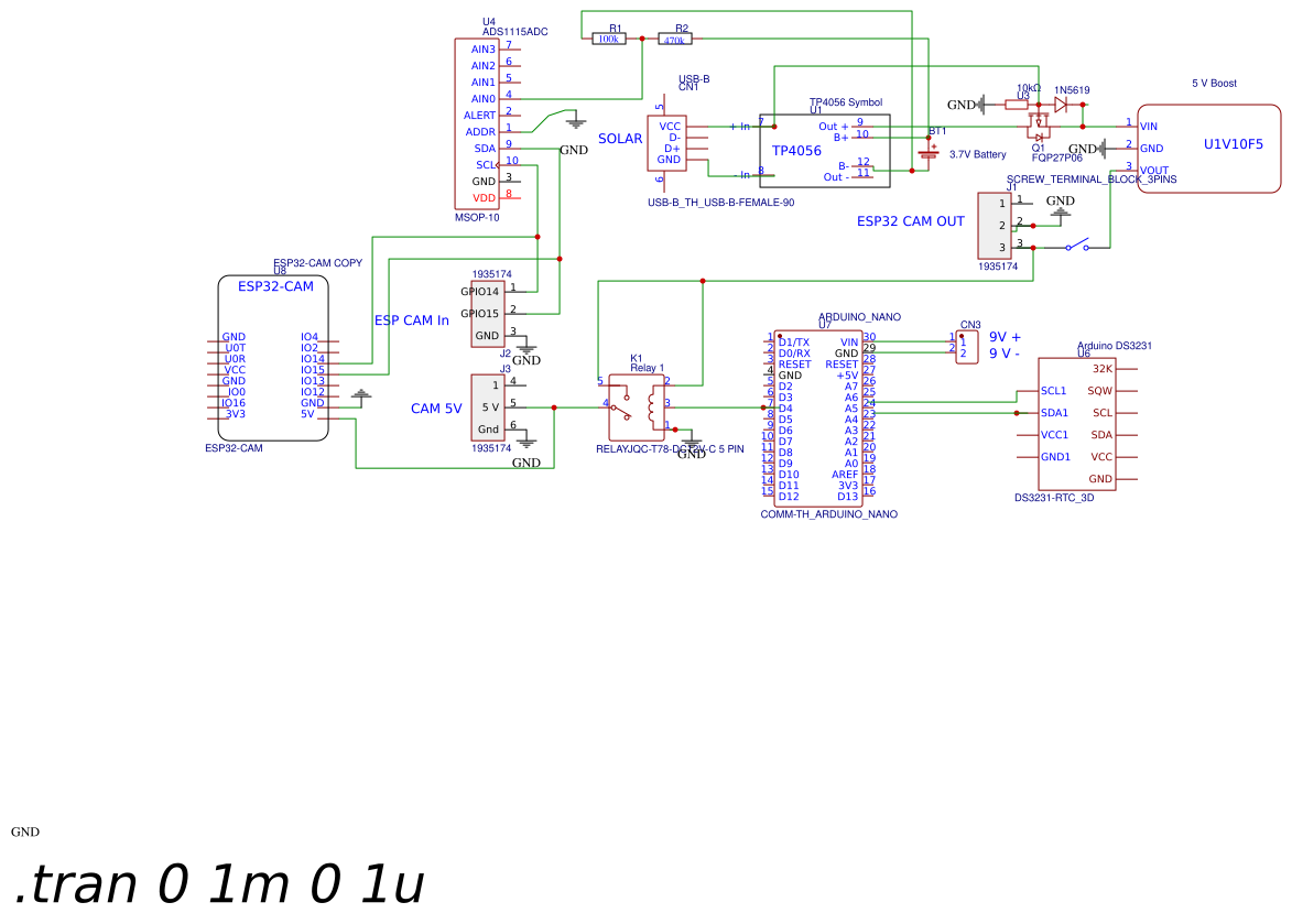 ESP CAM Solar Resources - EasyEDA