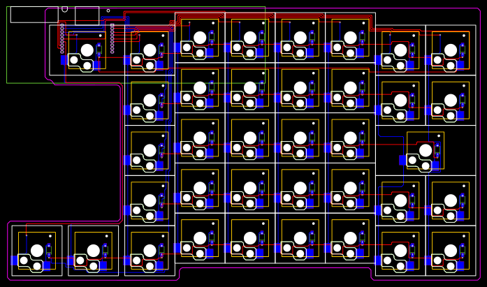 pcb/split-ergo60pct-right-pcb Resources - EasyEDA