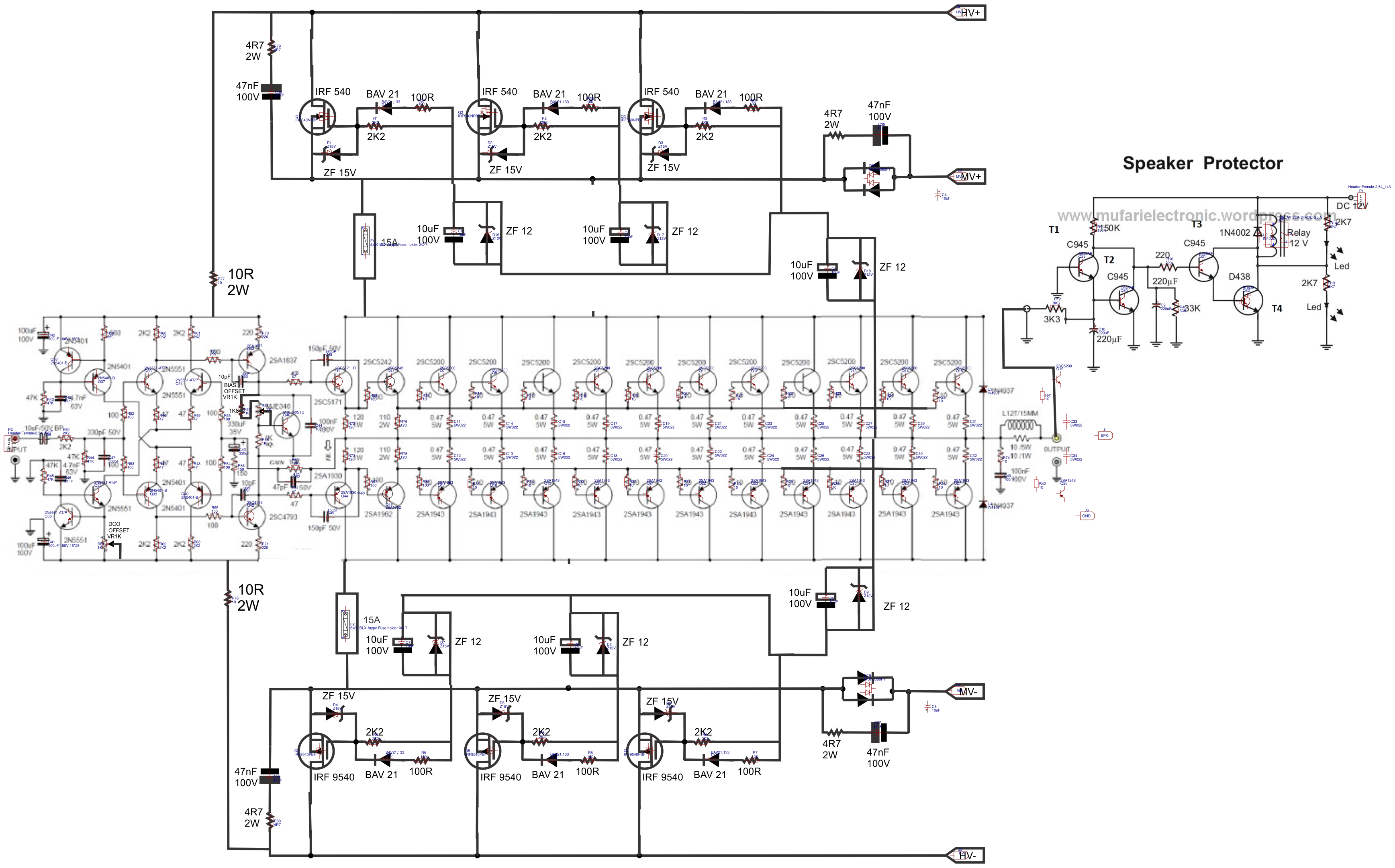 Class H Amp Resources - EasyEDA