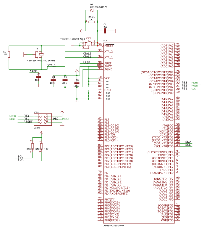 Mega circuito minimo Resources - EasyEDA