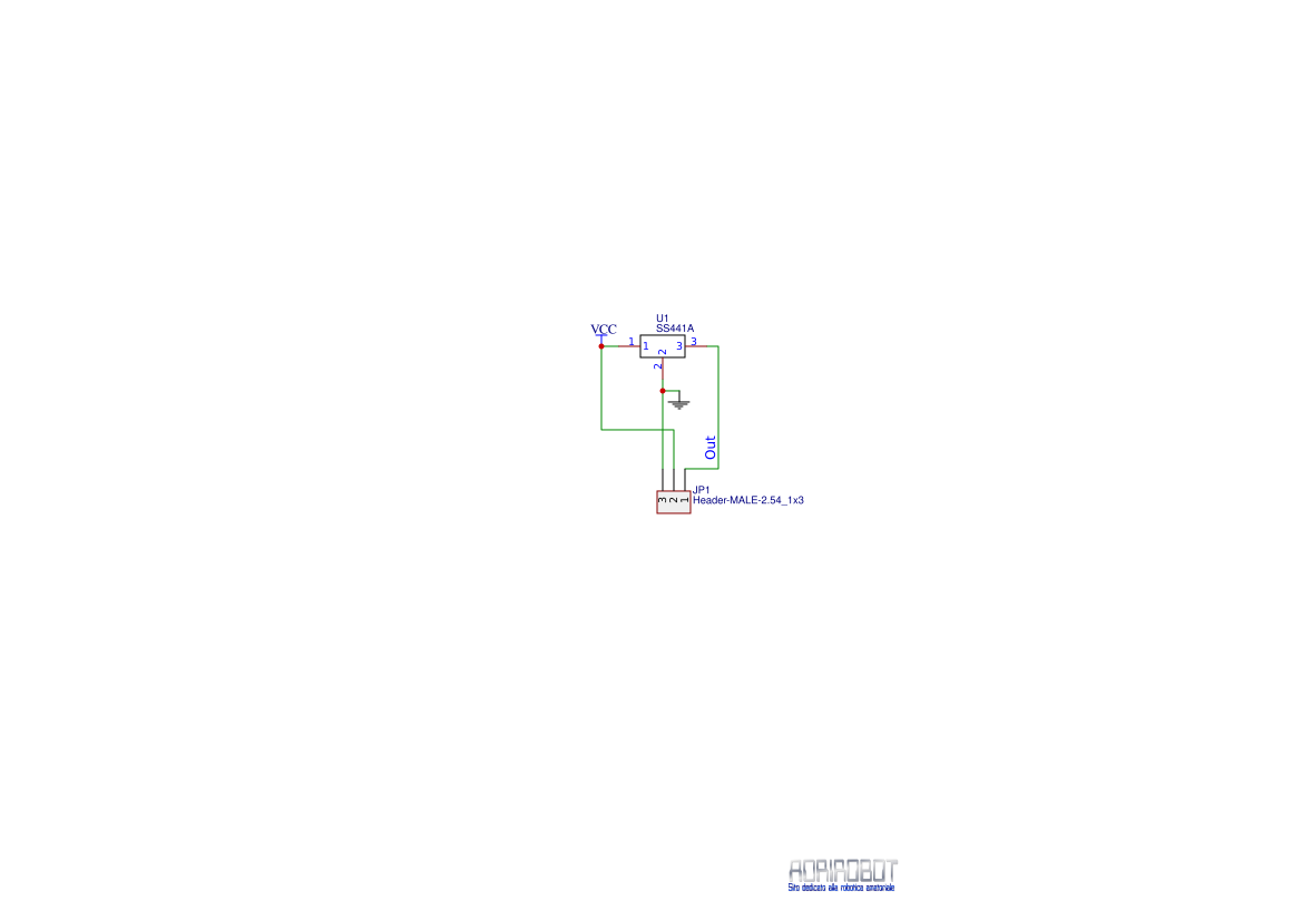 Ky 035 Analog Hall Magnetic Sensor Resources Easyeda