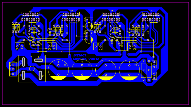 TDA7294 Bridge PCB Amplifier Resources - EasyEDA