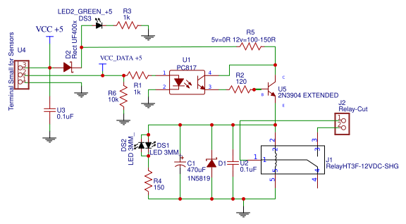 5v Microcontroler Relay Driver Resources - EasyEDA