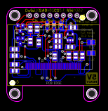 Adafruit 1.3" 128x64 OLED PCB Resources - EasyEDA