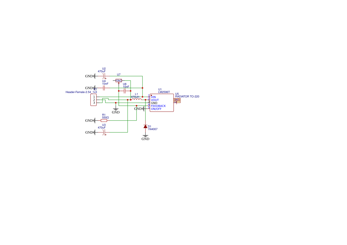 DC variable buck converter Resources - EasyEDA
