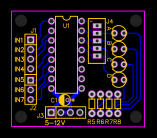 Stepper motor driver board ULN2003A - PCB Resources - EasyEDA