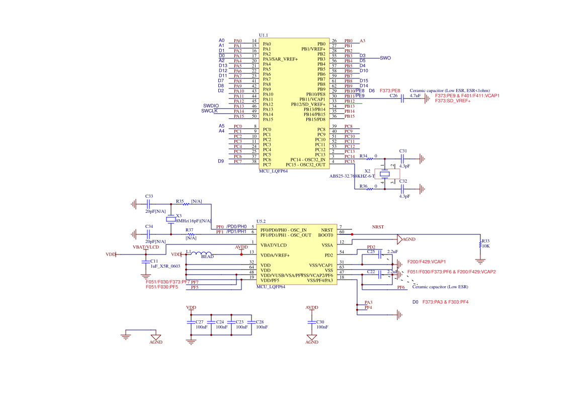 NON_LCSC_STM32 Resources - EasyEDA