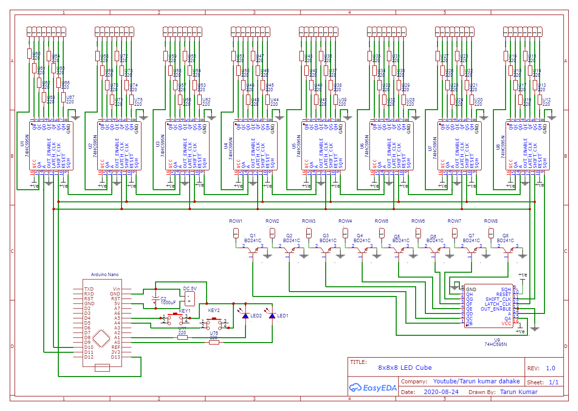 led cube Resources - EasyEDA