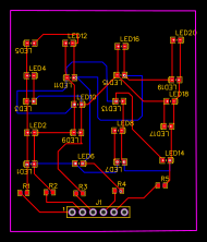 PCB_charlie_plexing_5x5 Resources - EasyEDA