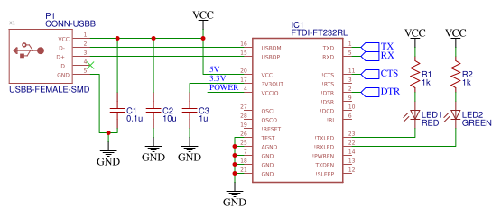 ft232 module Resources - EasyEDA