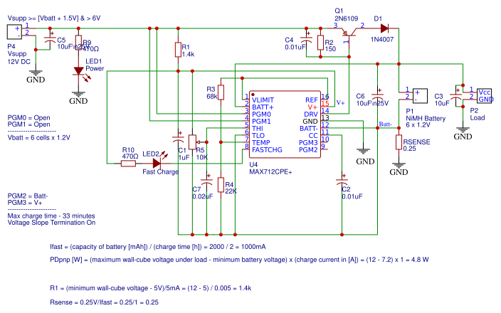 NiMh Charger Resources - EasyEDA