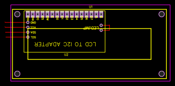 LCD1602 I2C COPY Resources - EasyEDA