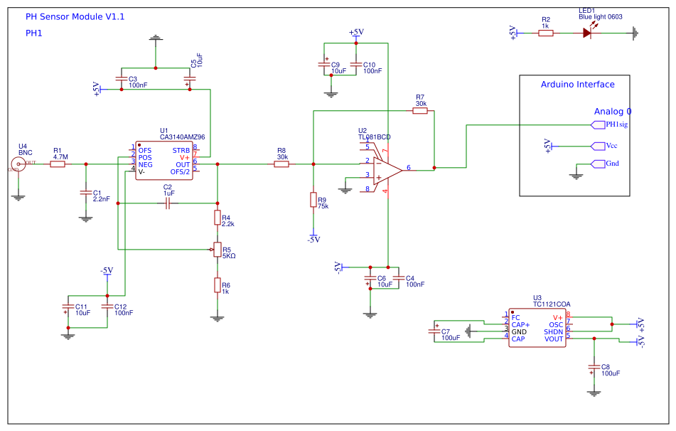 PH Sensor Module (PH Guard Build) Resources - EasyEDA