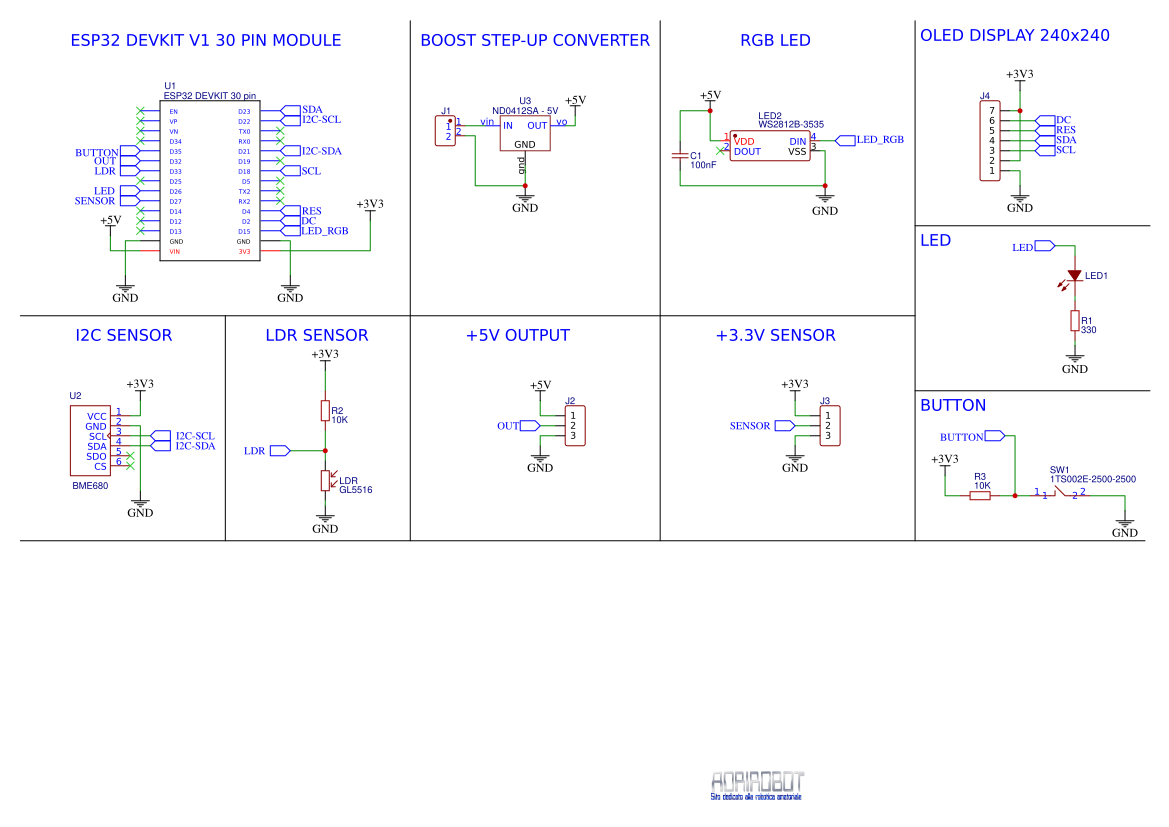 Shield esp32 devkit v1 - Circuit Resources - EasyEDA