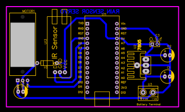Rain activated servo Resources - EasyEDA
