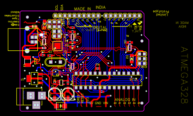 Arduino UNO R3 pcb Resources - EasyEDA