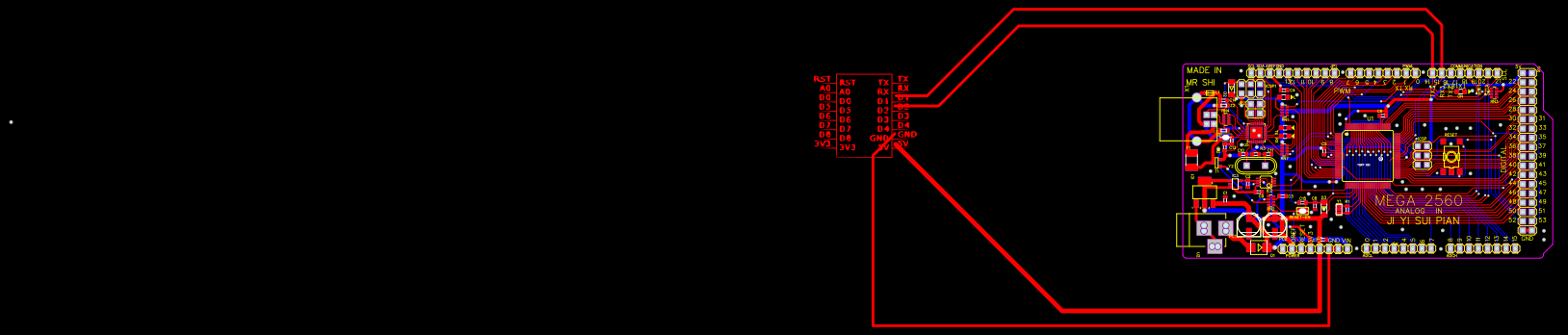 Arduino Mega 2560 PCB Resources - EasyEDA