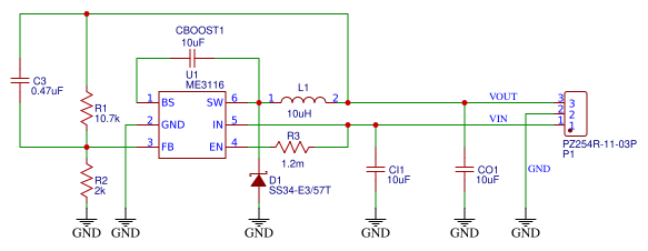 DD4012SA DC-DC Buck Step-Down Resources - EasyEDA