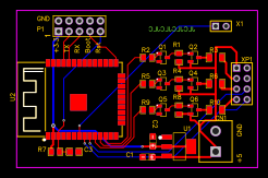 WallClock Main Board Resources - EasyEDA