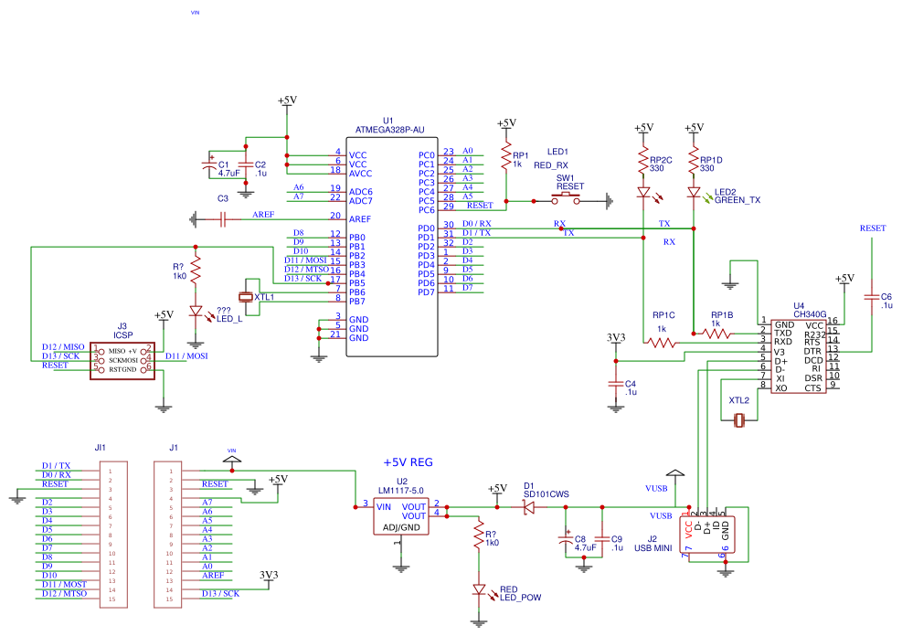 Arduino Nano Resources - EasyEDA