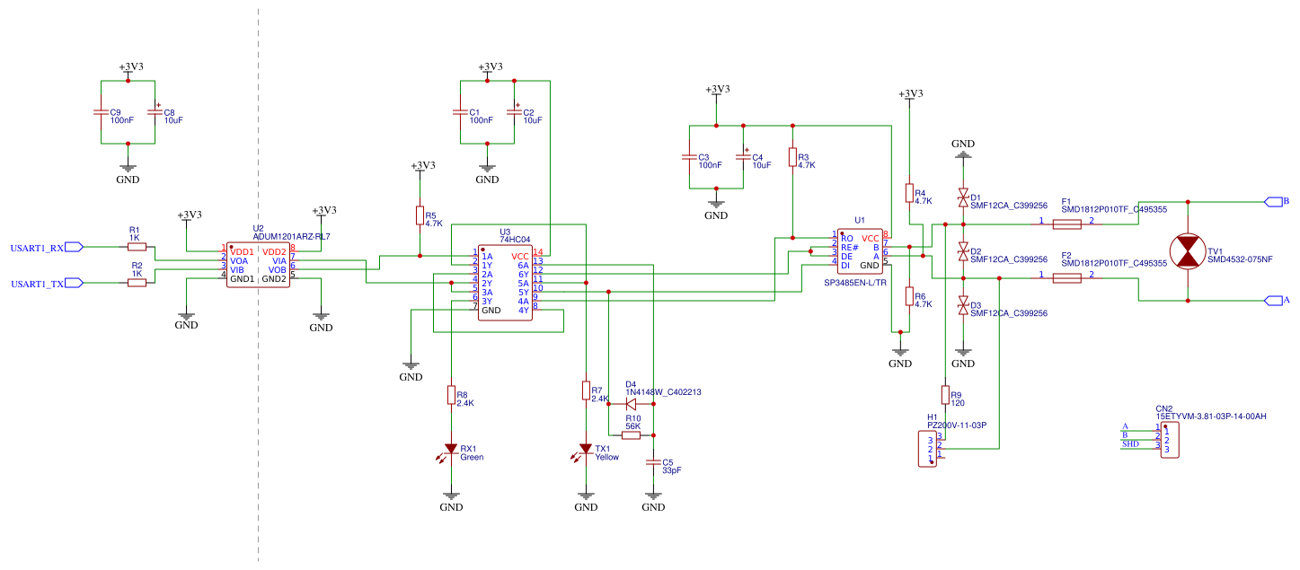 RS485_ISOLATE Resources - EasyEDA