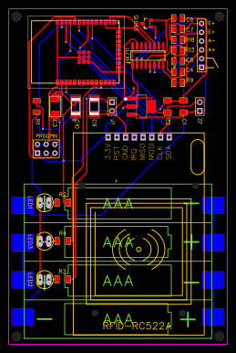 PCB_rfid esp32 projet Resources - EasyEDA