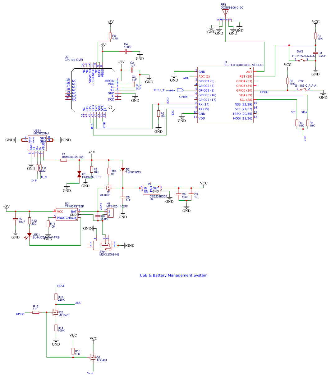 Cube Cell Lora Resources - EasyEDA