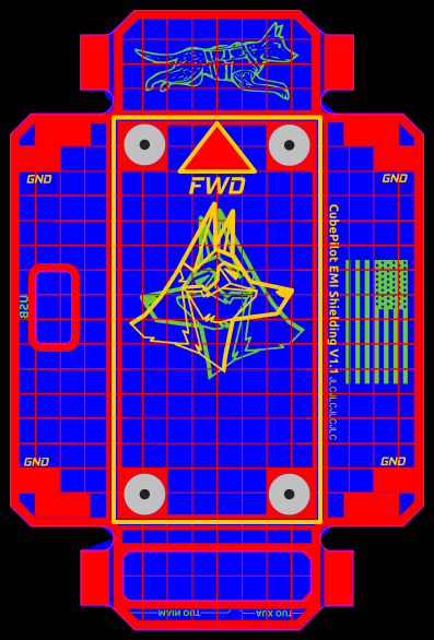 Cube Pilot EMI Shield V1.1 Resources - EasyEDA