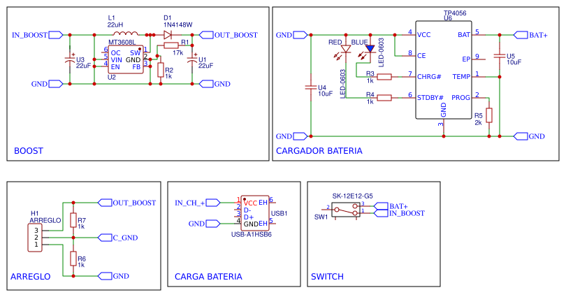 Fuente bipolar Resources - EasyEDA