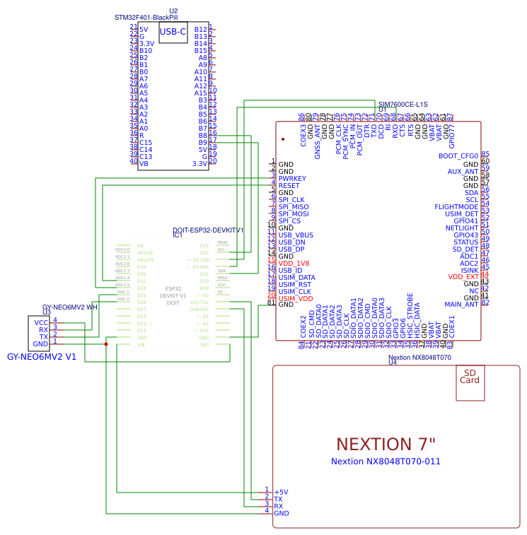 WIRING ESP32 Resources - EasyEDA