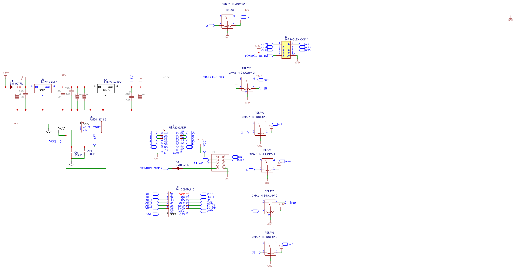 RELAY 9 OUTPUT Resources - EasyEDA