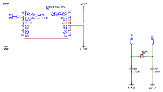 STM32 Tracker Resources - EasyEDA