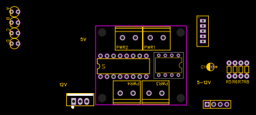 Stepper motor driver board ULN2003A - PCB Resources - EasyEDA