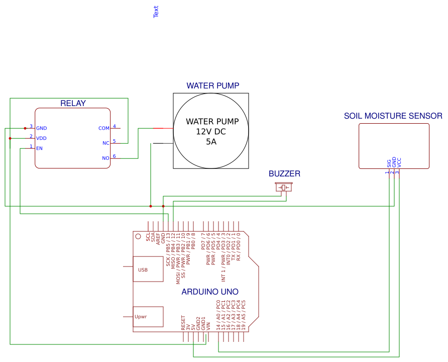 Automatic Plant Watering Using Soil Moisture Sensor Resources - EasyEDA