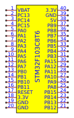 STM32F103C8T6_BLUE_PILL Resources - EasyEDA