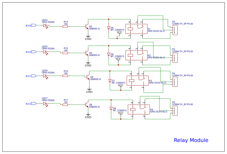 Relay Module Resources - EasyEDA