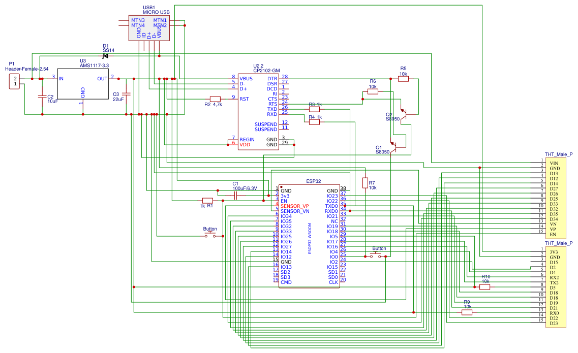 ESP32-DEVKIT_V1 Resources - EasyEDA