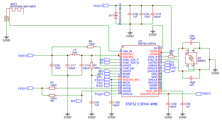 esp32c3 Resources - EasyEDA