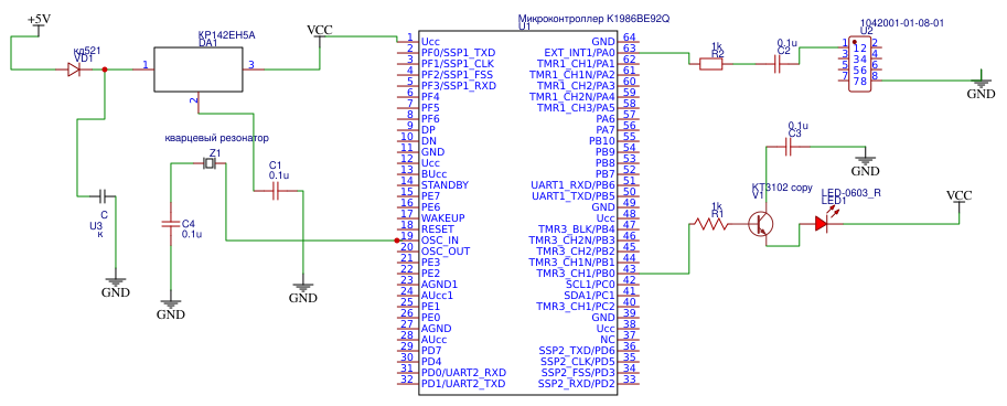 Sistem Minimum STM32 Resources - EasyEDA
