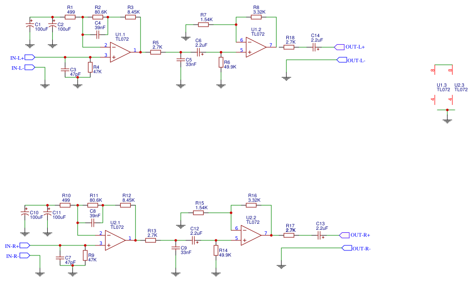 preamp Resources - EasyEDA