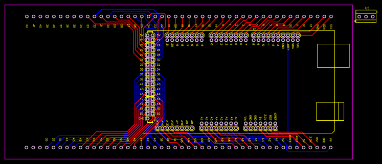 PCB_Arduino Mega DIN shield Resources - EasyEDA