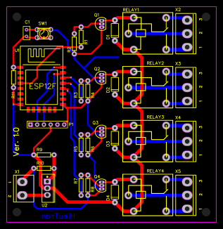 ESP8266 RelayBoard Resources - EasyEDA