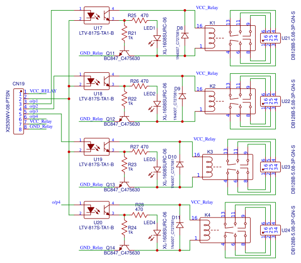 4 relay Resources - EasyEDA