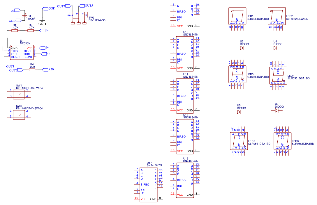 RELOJ DIGITAL Resources - EasyEDA
