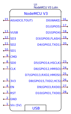 LoLin NodeMCU V3 ESP-12E 2 Resources - EasyEDA