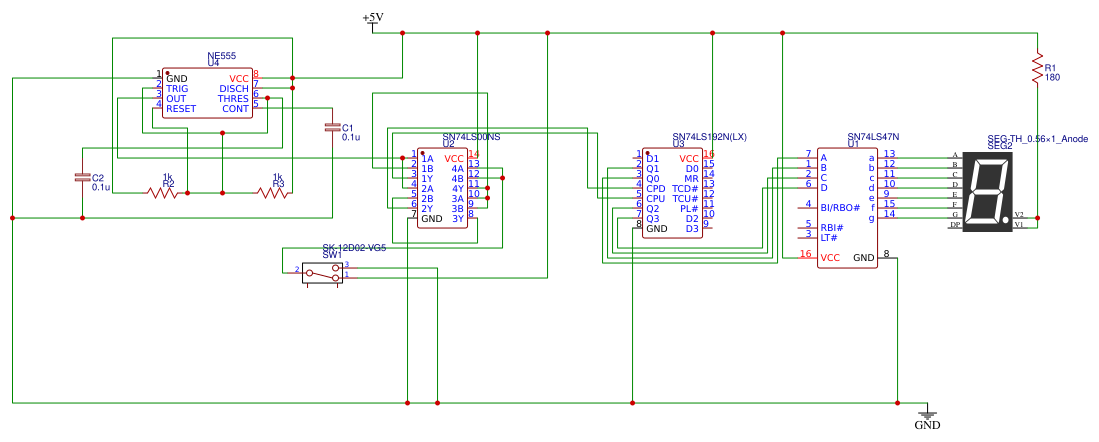 Contador M1 Resources - EasyEDA