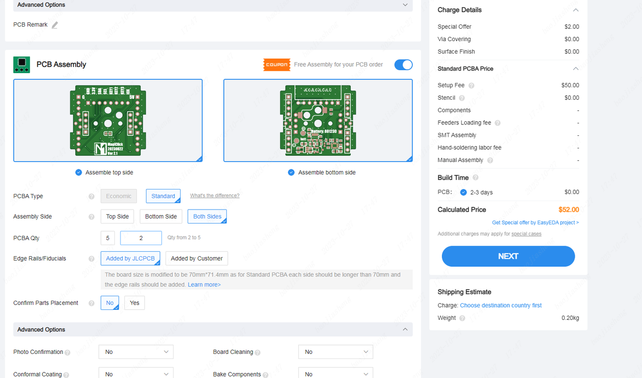 OSHWLab Stars- Materials application instructions - EasyEDA open source hardware lab