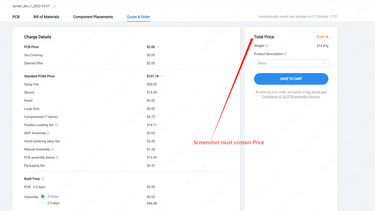 OSHWLab Stars- Materials application instructions - EasyEDA open source hardware lab